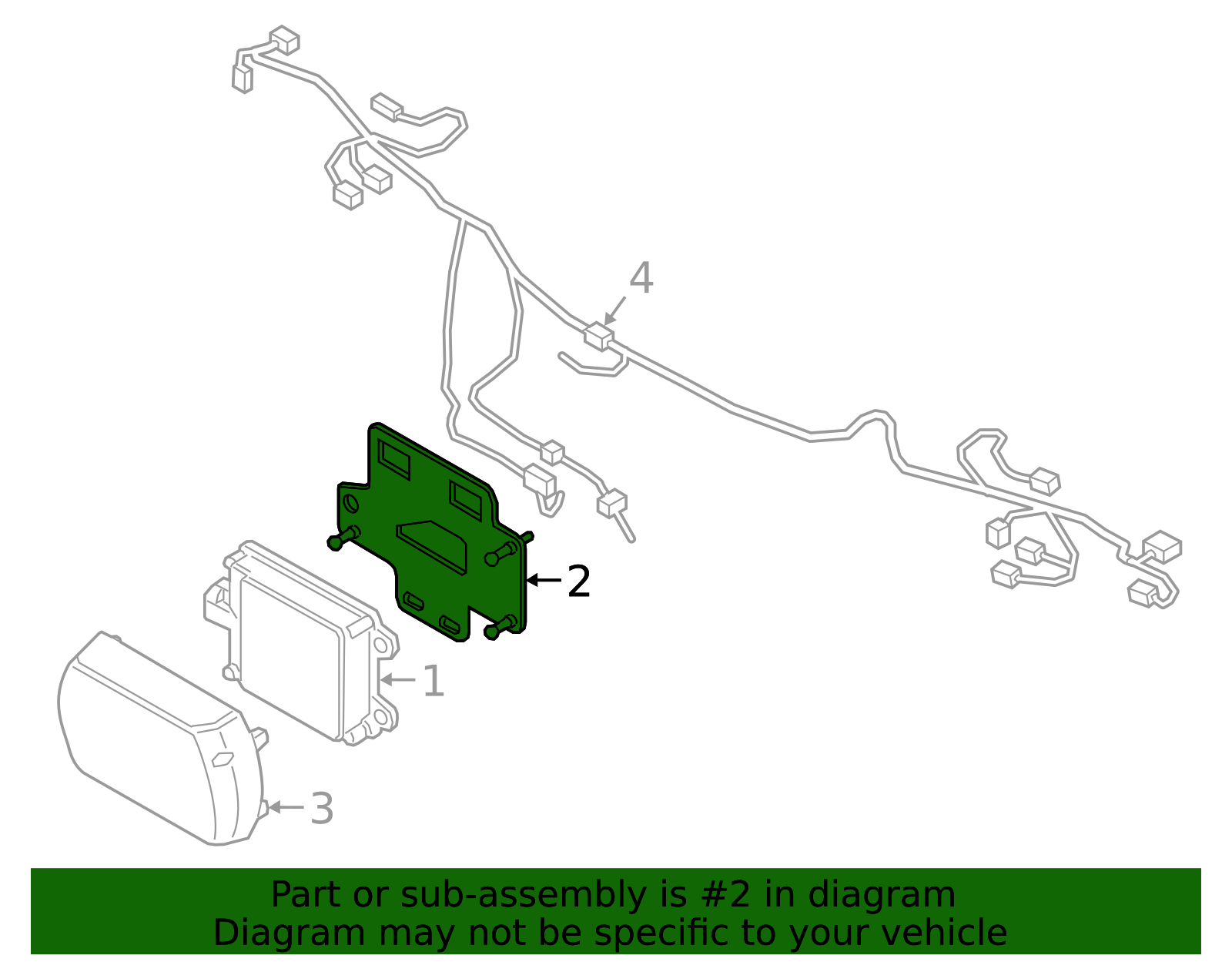 Genuine BMW 66-31-6-883-865 | Distance Sensor Mount Bracket | FREE ...