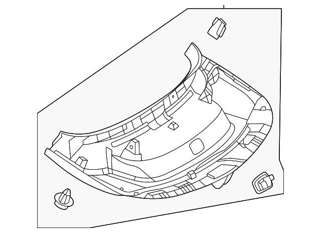 290-740-09-00-8T92 - Lower Trim 2019-2023 Mercedes-Benz | Mercedes-Benz ...