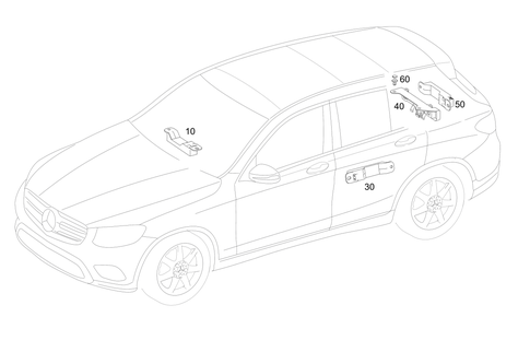 Keyless-Go for 2020 Mercedes-Benz GLC 300 | Mercedes-Benz USA Parts