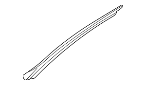 2005-2008 Jaguar S-Type Reveal Molding XR854415 | JaguarParts.com