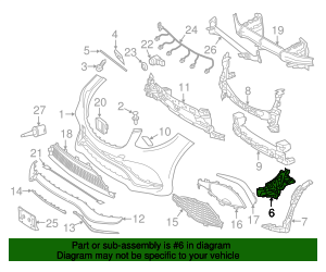 2017-2019 Mercedes-Benz GLS 63 AMG® Side Mount 166-620-89-01 | MB OEM Parts