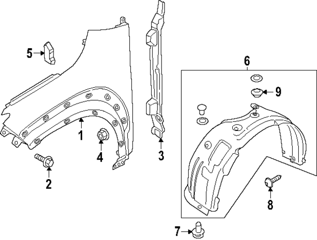 2024 Hyundai Insulator 841F6-BE000 | Hyundai Wholesale Direct