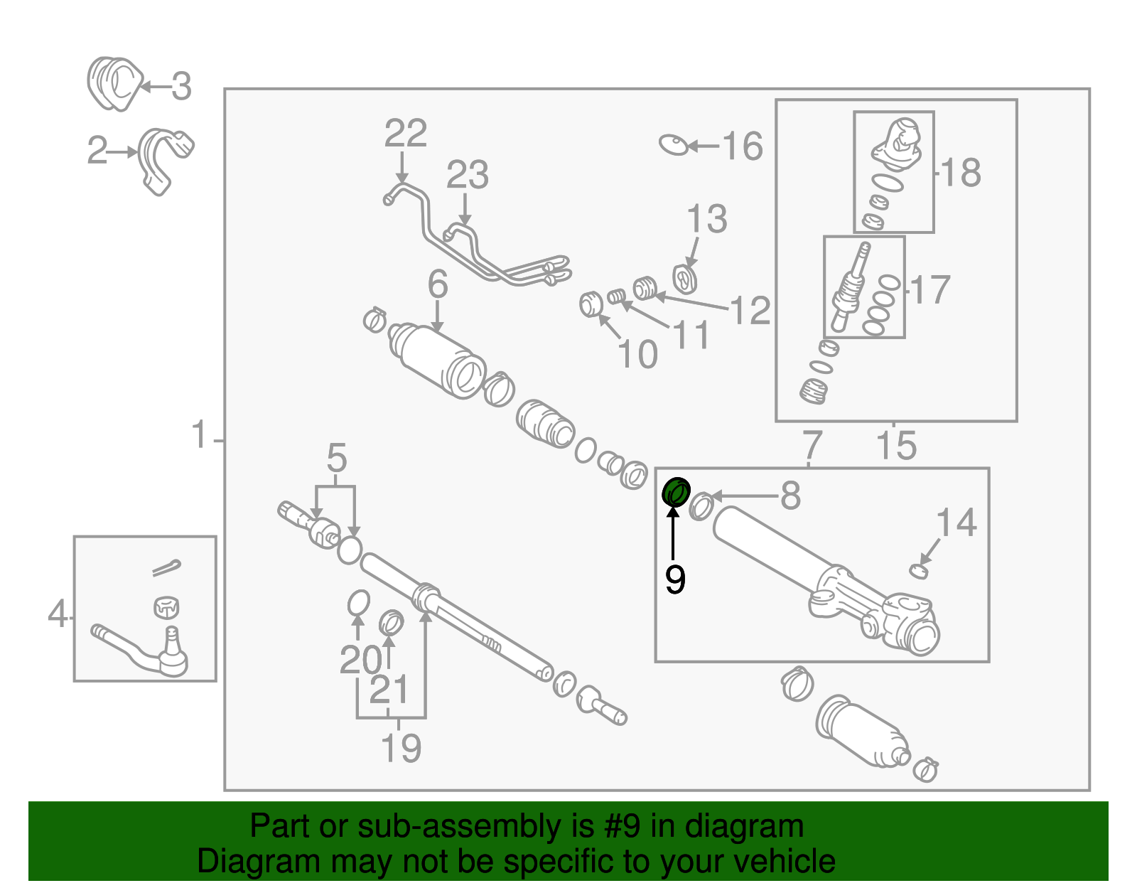 1995-2004 Toyota Housing Assembly Seal 90310-35012 | Retail Performance Auto Parts