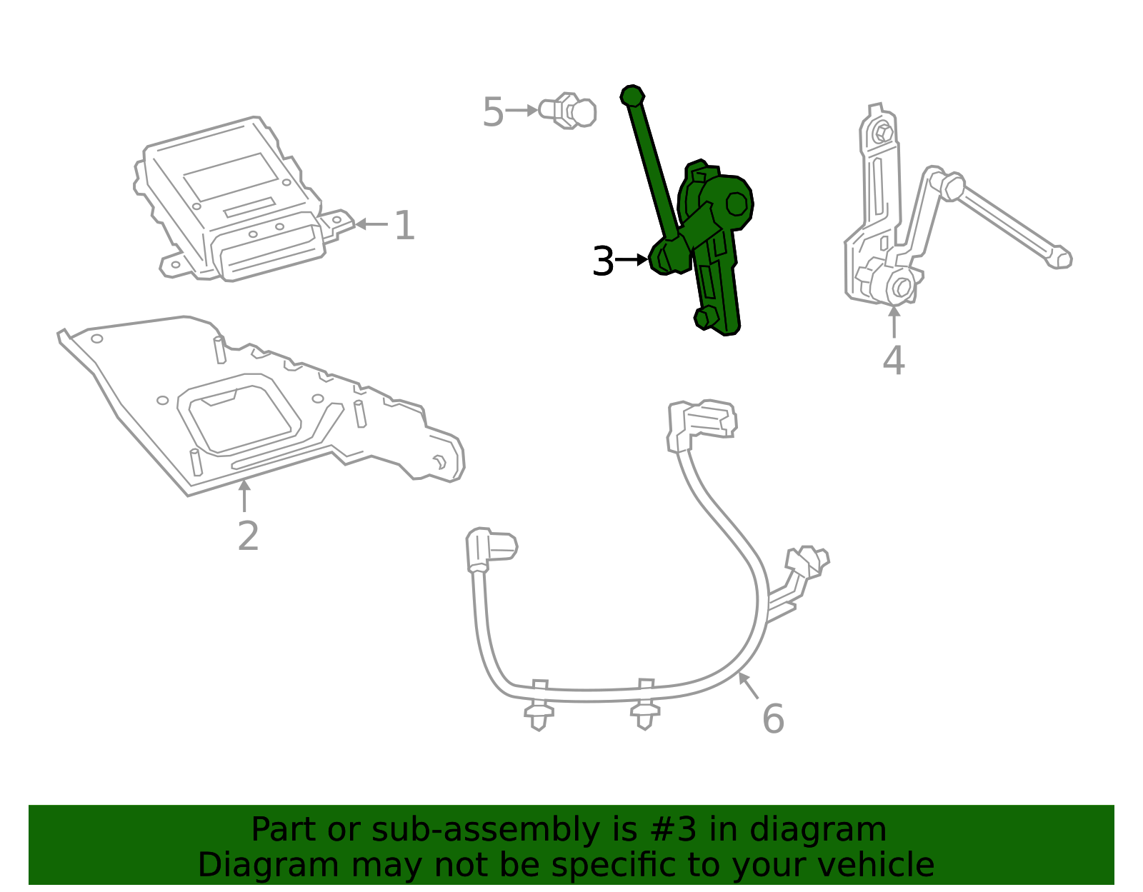 2019-2022 GM Front Suspension Automatic Forward Lighting Position ...