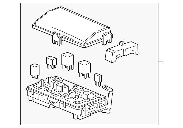 2019-2021 Chevrolet Colorado Engine Wiring Harness Junction Block ...