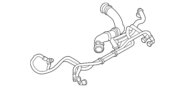 2013-2022 Land Rover Upper Hose LR034637 | OEM Parts Online