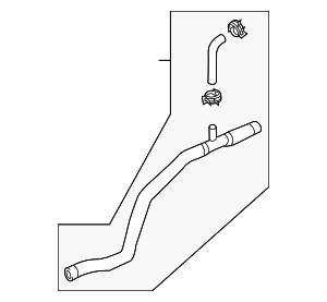 2013-2015 Audi RS5 Center Hose 079-121-036-C | Audi USA Parts