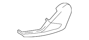 2012-2019 Mercedes-Benz Recline Cover 166-910-21-04-9051 | MB OEM Parts