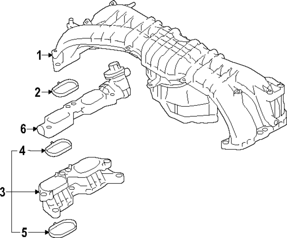 2014-2021 Subaru | 2014-2021 Subaru - Intake Manifold | 14111AA041 ...