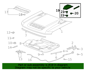 2020-2021 Chevrolet Front Weather-Strip 84050196 | GMPartsDirect.com