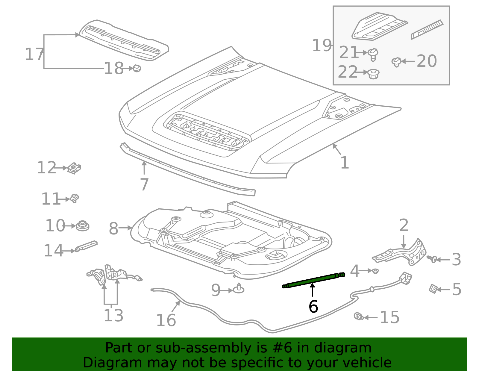 2020-2024 Chevrolet Strut 84746602 GM | GMPartsDirect.com