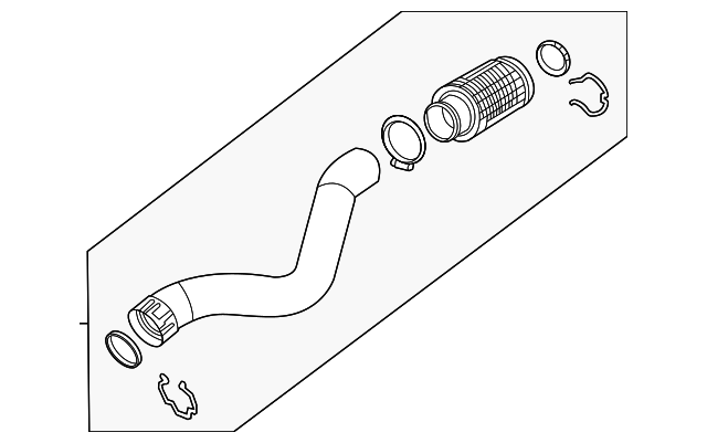 2020-2024 Cadillac CT4 Charge Air Cooler Inlet Air Tube 84778484 GM ...