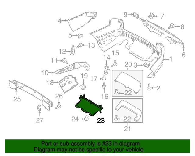 2014-2022 Land Rover Range Rover Sport Towing System - Rear Bumper ...