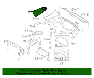 Genuine OEM Side Molding Part# LR045262 Fits 2014-2017 Land Rover Range ...