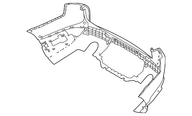 Genuine OEM Bumper Cover Part# LR063195 Fits 2014-2017 Land Rover Range ...