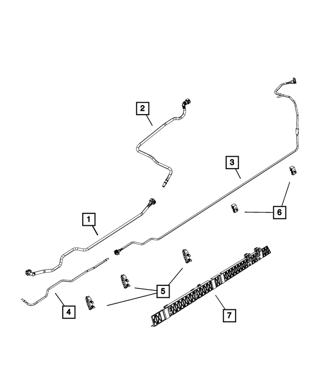 2020-2024 Ram 1500 Vapor Tube 57008595AA | Mopar eStore