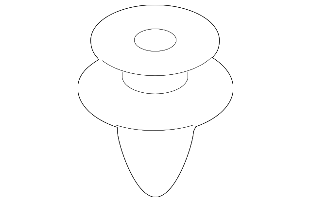 000-991-98-98 - Lift-Gate Trim Scuff Plate Clip 2016-2022 Mercedes-Benz ...