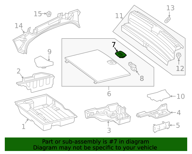 2013-2023 Mercedes-Benz Spare Tire Compartment Cover Latch 099-680-03 ...
