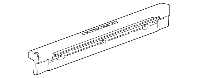 2017-2018 GM Pickup Box Front Upper Molding 84163684 | GMPartsDirect.com
