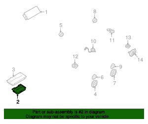 2014-2020 Land Rover Amplifier LR081470 | OEM Parts Online
