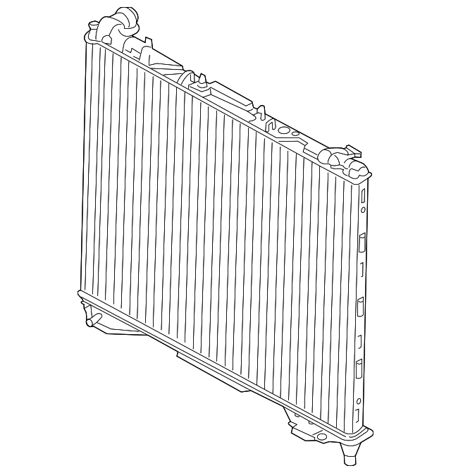 Genuine OEM Radiator Part# LR162114 Fits 2016-2021 Land Rover: Up To 35 ...