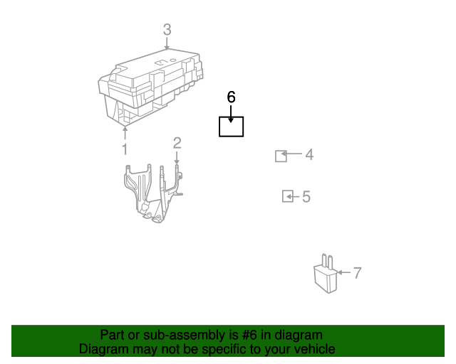 2005-2014 Mopar Relay 56007078AB | TascaParts.com