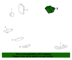 897B0-78041 - Receiver 2015-2021 Lexus | Longo Lexus Parts