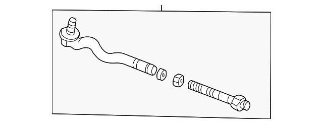Genuine BMW 32-10-6-777-504 | Tie Rod Assembly | FREE Shipping on Most ...