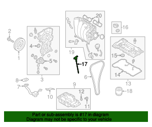 2011-2021 Hyundai Engine Oil Dipstick 26611-2E022 | OEM Parts Online