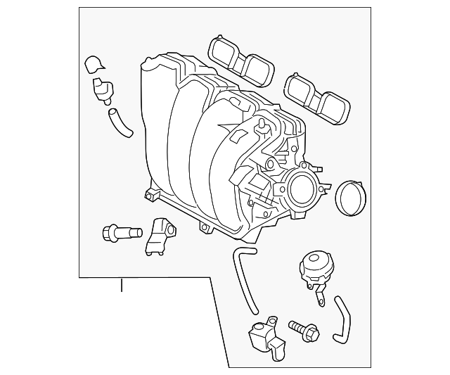 2014-2017 Hyundai Intake Manifold 28310-2E000 | HyundaiParts.Online