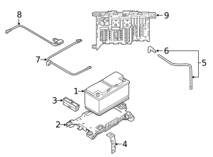 61-21-5-A40-E19 - Battery - 2016-2019 BMW X1 | Buy BMW Parts Now