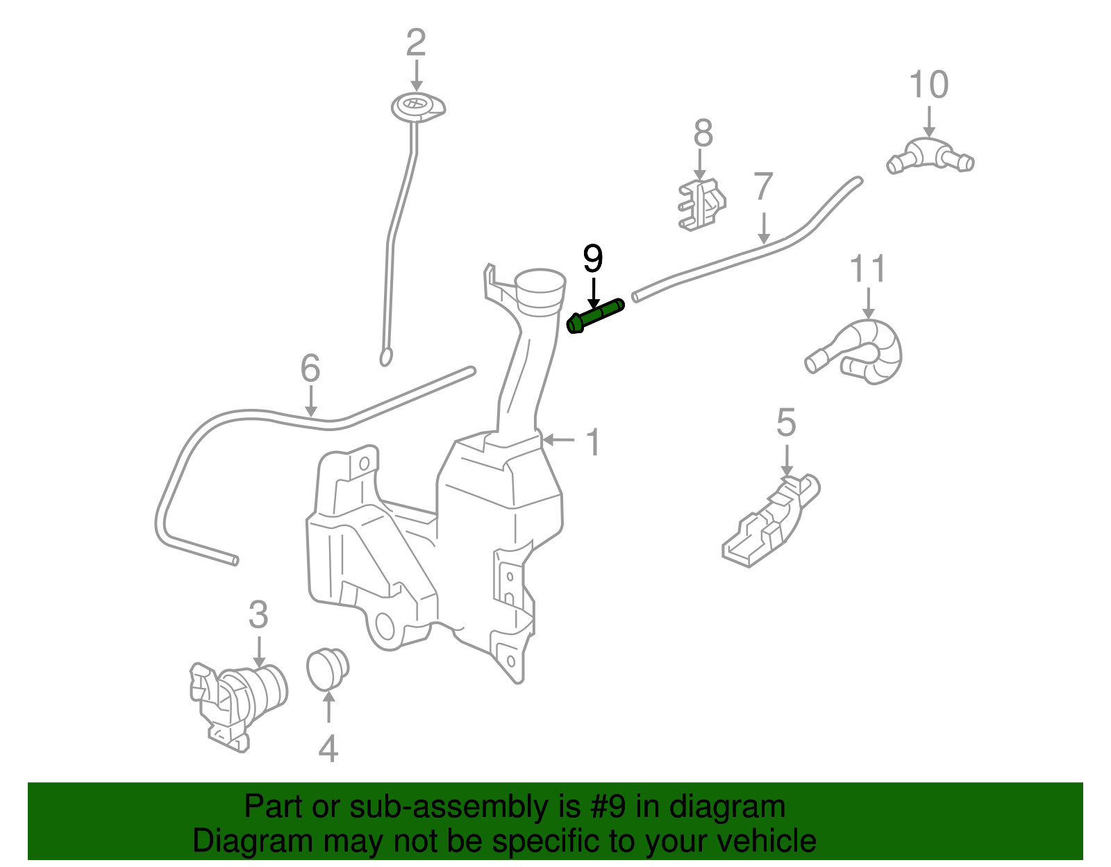 76828-SH0-A02 - 2006-2022 Honda - Joint L Washer Tube (Denso) | Genuine ...