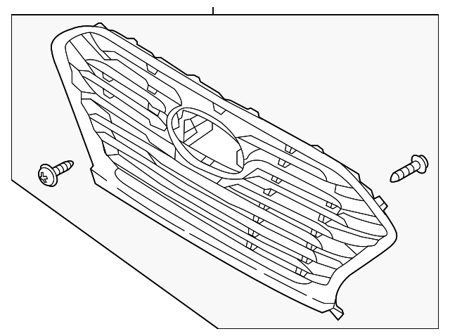 2018-2019 Hyundai Sonata Grille Assembly 86350-C2800 | QuirkParts