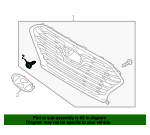 2011-2022 Hyundai Grille Assembly Screw 12493-03107-B | OEM Parts Online