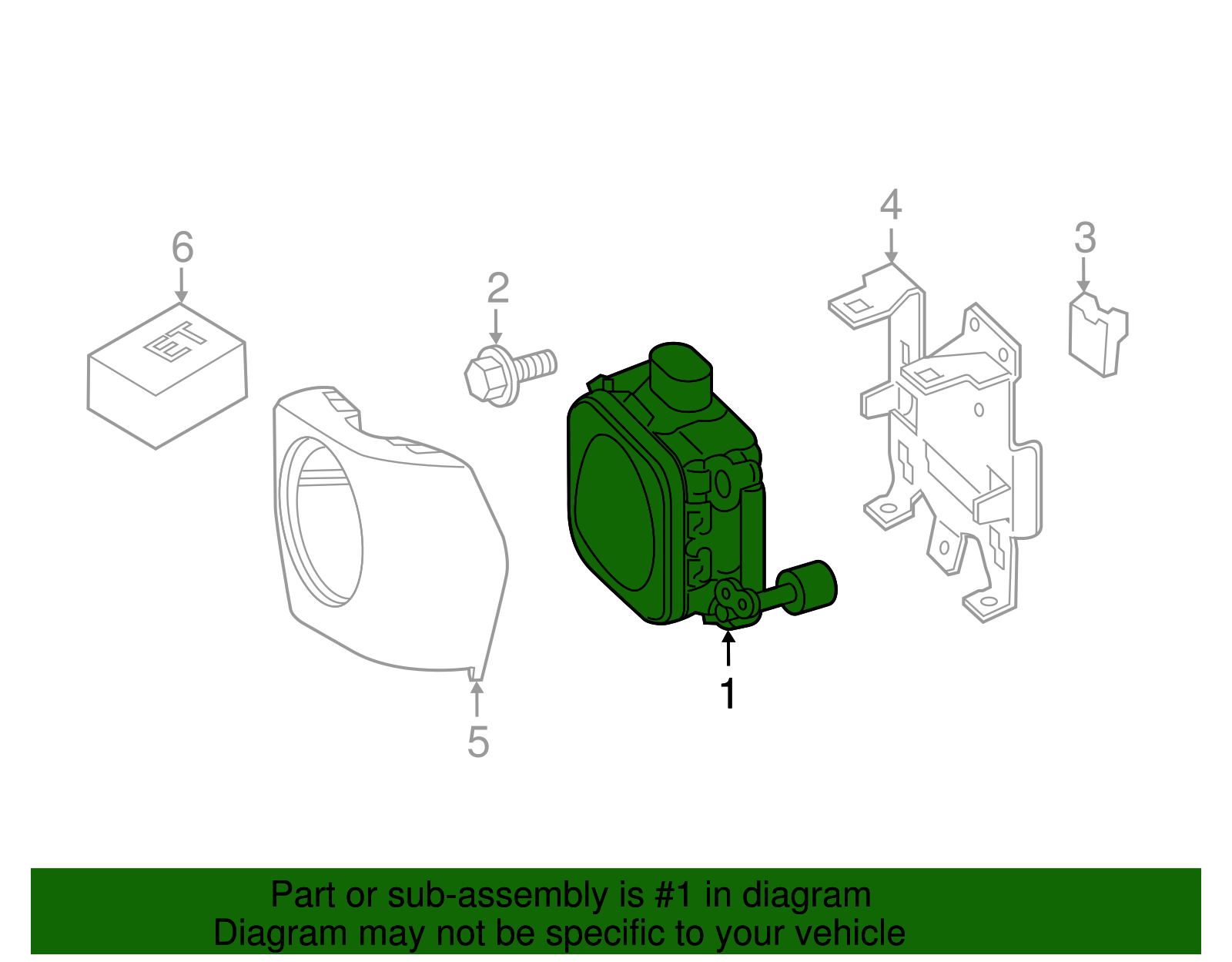 2011-2014 Porsche Cayenne Sensor 958-605-085-11 | Porsche Marin