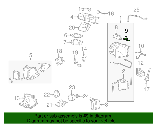 1997-2021 Ford Vacuum Valve D7OZ-19A563-A | QuirkParts