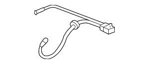 Ford 9C2Z-19C827-A - Vacuum Hose - 2009-2014 Ford | OEM Ford Part