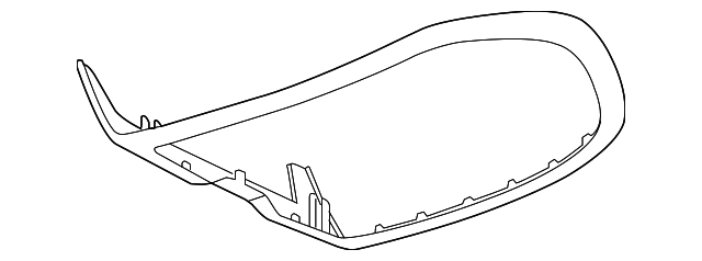 2010-2016 Porsche Panamera Trim Bezel 7PP-919-317-5V0 | Porsche Marin