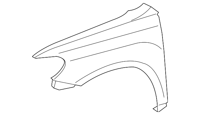 Toyota OEM Fender Part# 53801-0E080 | OEM Vehicle Parts