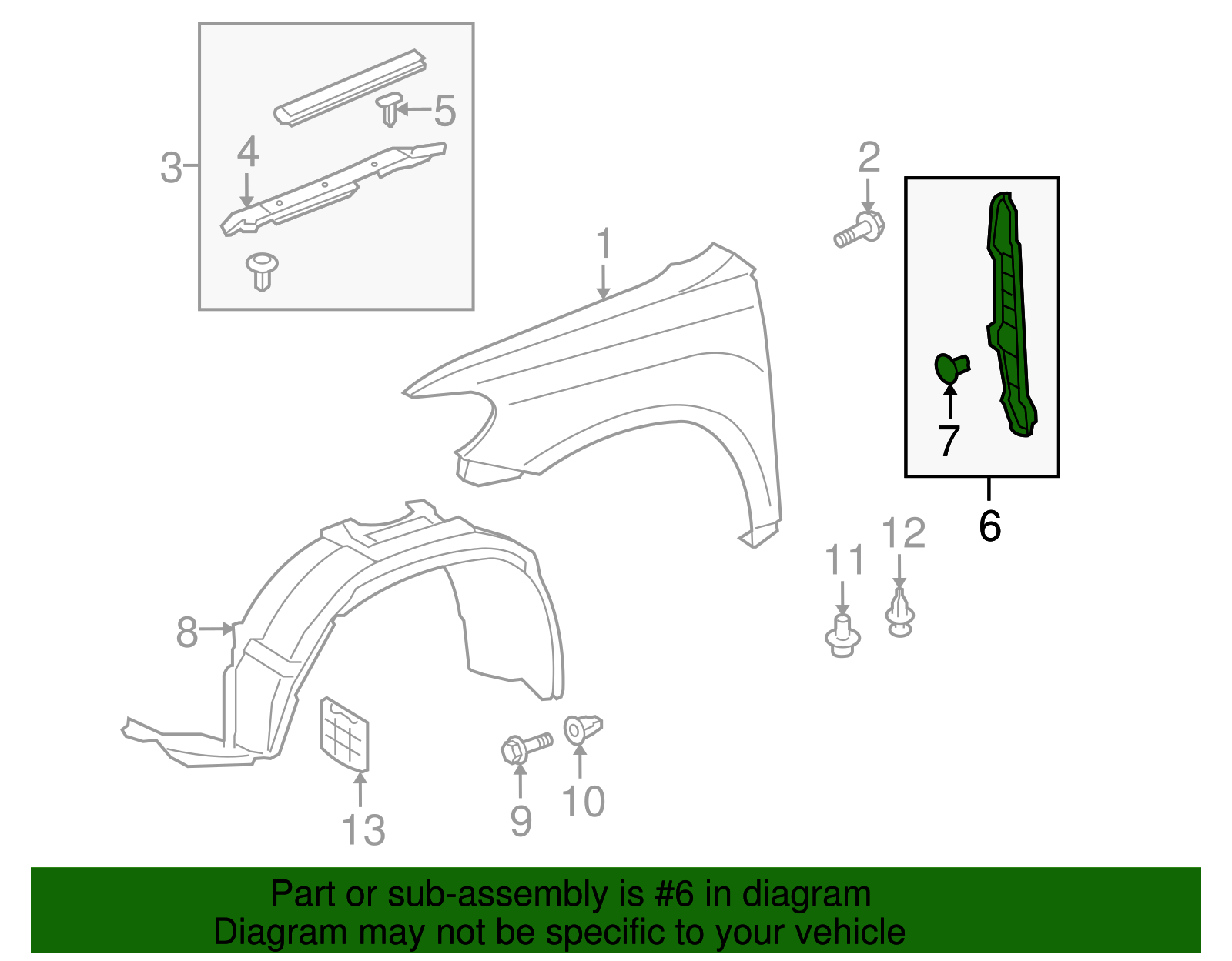 53883-0E041 - Rear Seal - 2008-2013 Toyota Highlander | Nucar Toyota of ...