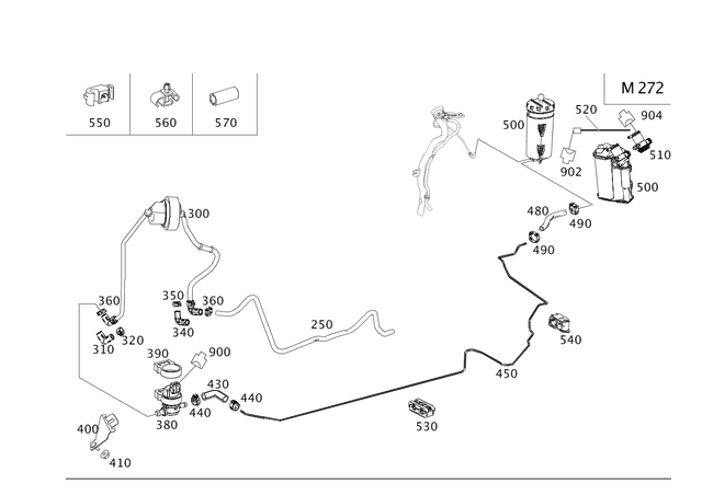 203-470-06-59-64 - Activated Charcoal Filter Mercedes-Benz USA Parts