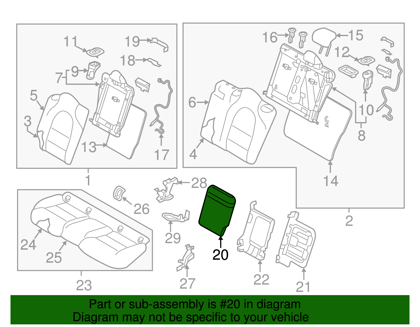 88700-5DC0A - Armrest Assembly 2017-2019 Infiniti QX30 | INFINITI Parts ...