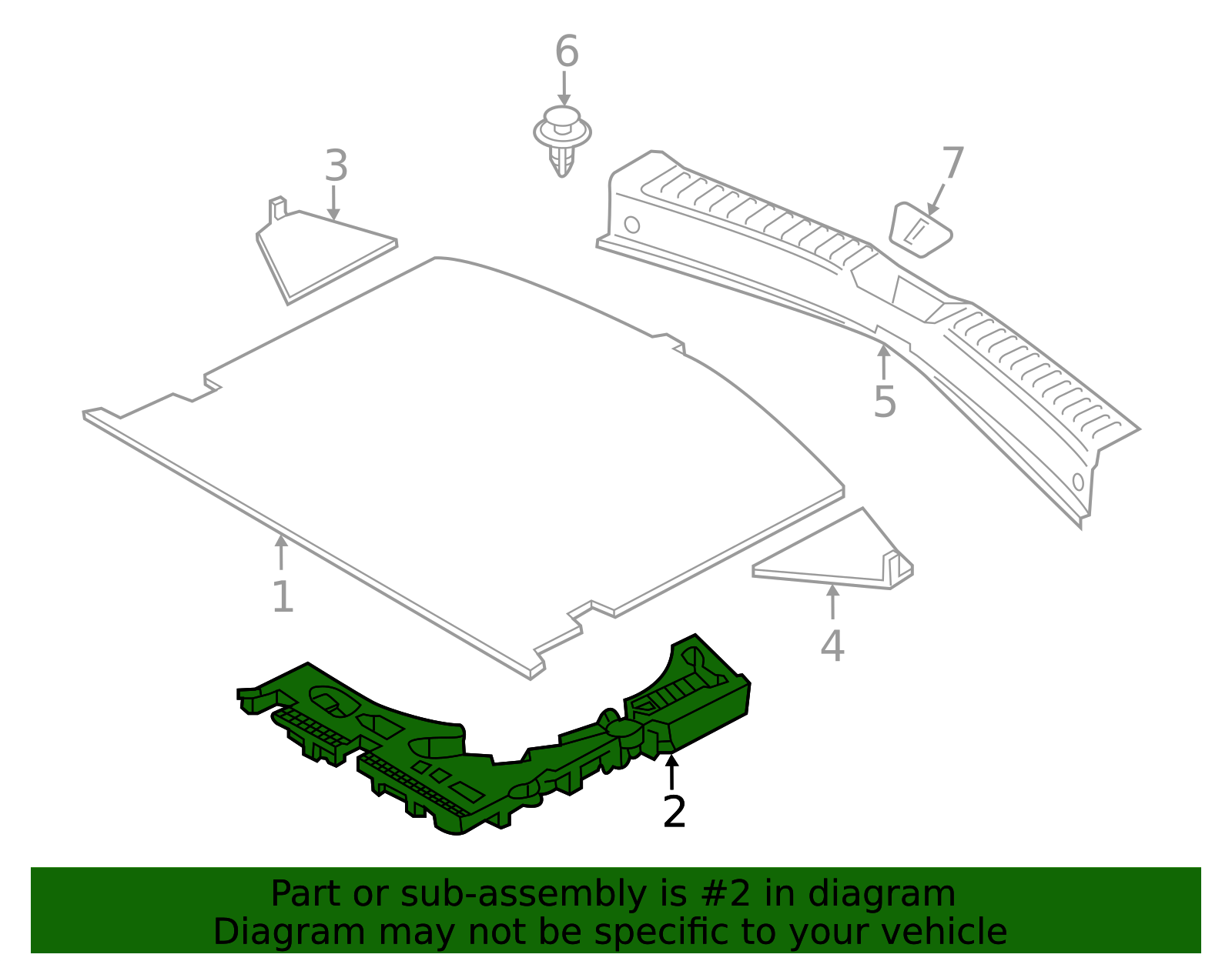 KB7W-68-8MXA - Lower Support - 2017-2020 Mazda CX-5 | Mazda Parts Factor