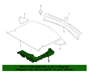 2017-2021 Mazda CX-5 Lower Support KB7W-68-8MXA | Mazda-Parts