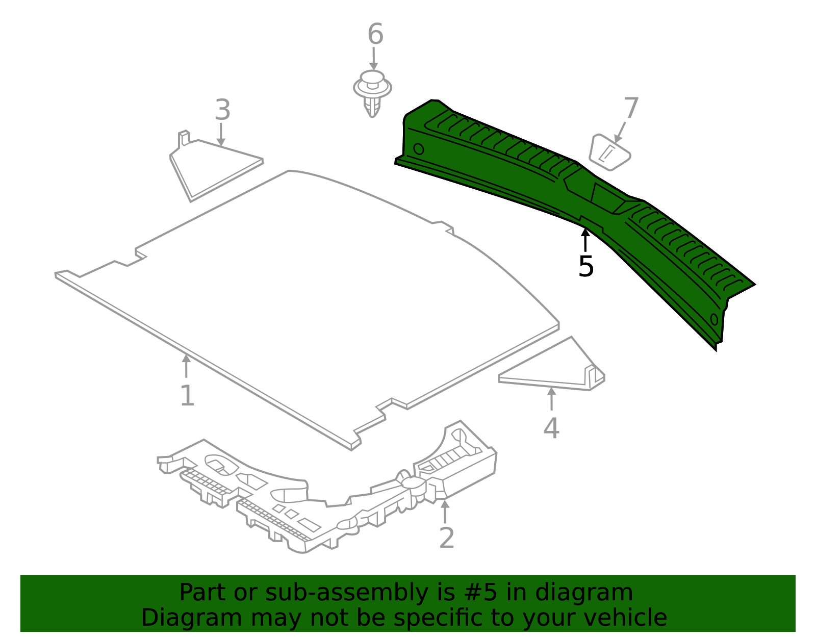 2017-2021 Mazda CX-5 Sill Plate KB7W-68-89XA-02 | RealMazdaParts.com