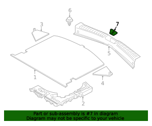 2017-2024 Mazda CX-5 Striker Cover KB7W-68-894A-02 | RealMazdaParts.com