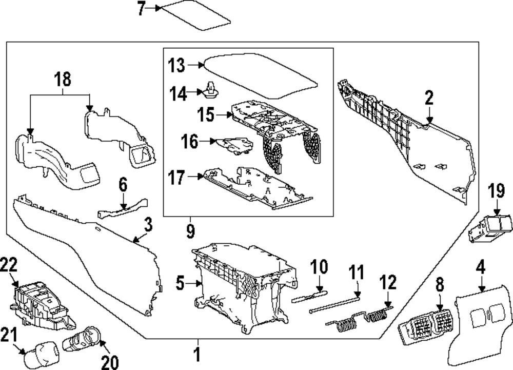 58907-AQ010 - Hinge 2025 Toyota Camry | Longo Toyota Parts