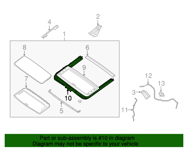 2004-2010 Infiniti QX56 Motor 91295-7S210 | OEM Parts Online