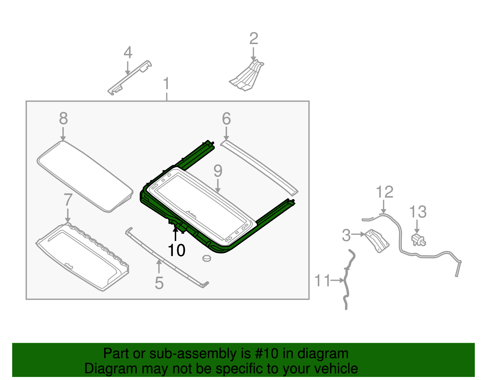 2004-2010 Infiniti QX56 Motor 91295-7S210 | OEM Parts Online