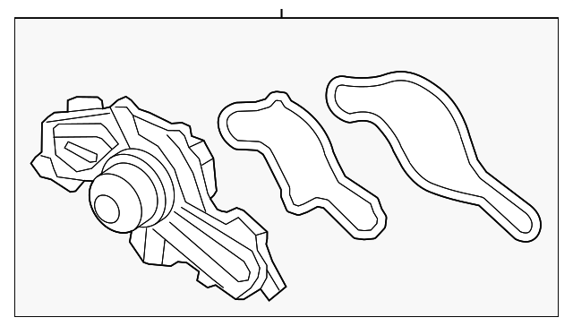 AT4Z-8501-A - Engine Water Pump - 2011-2014 Ford | Lasco Auto Parts